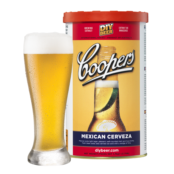 Mexican Cerveza - FNQ Homebrew - Coopers International Series